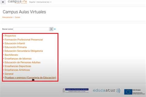 Crear Un Curso En Aulas Virtuales Educastur