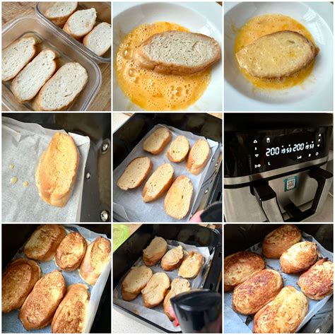 Torrijas en freidora de aire airfryer Mercado Calabajío