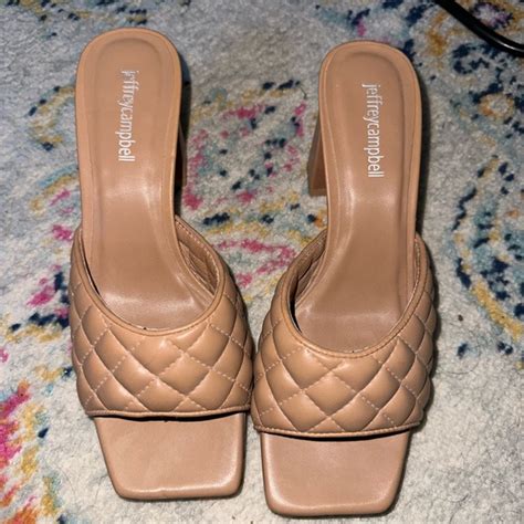 Jeffrey Campbell Shoes Jeffrey Campbell Nude Quilted Cushion Open