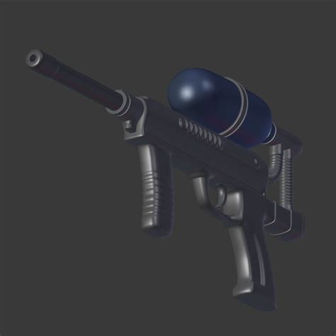 페인트볼 총 3d 모델 14 Blend 3ds Dae Fbx Obj Free3d