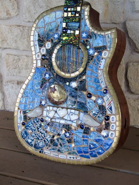 Create A Guitar With Mosaic Art Mozart Project