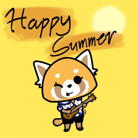Summer Retsuko By Me R Aggretsuko