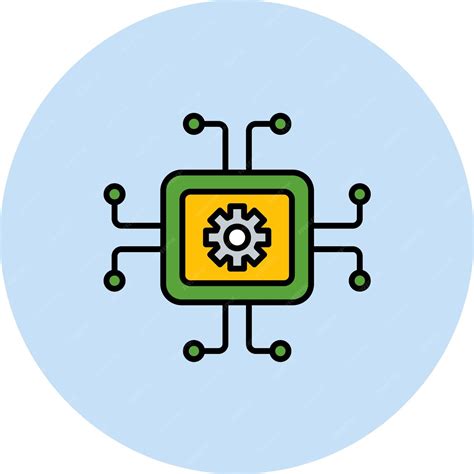 Premium Vector Embedded Devices Flat Illustration