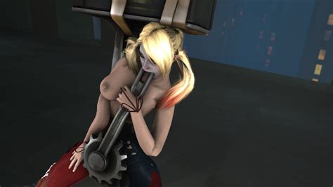 Rule 34 3d Batman Arkham Knight Batman Series Blonde Hair Blue Dc