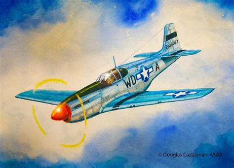 P 51b Mustang By Douglascastleman On Deviantart