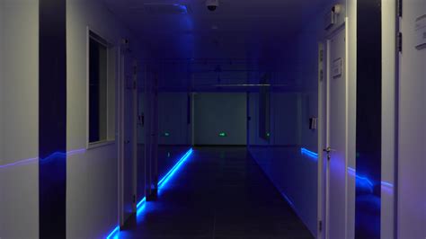 数据中心走廊2视频特效素材 千库网