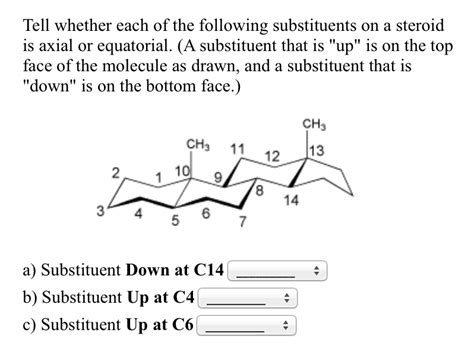 Solved Tell Whether Each Of The Following Substituents On A Chegg