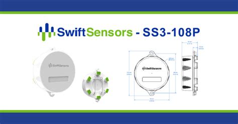 Ss3 108p Wireless Water Detection Puck Sensor Swift Sensors