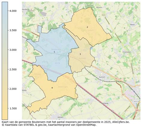 Gemeente Boutersem In Cijfers En Grafieken Update 2025 Allecijfers Be
