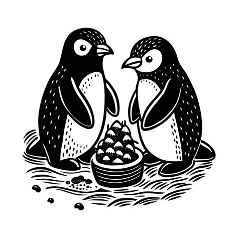 Penguin Nest Vectors 55648797 Vector Art At Vecteezy
