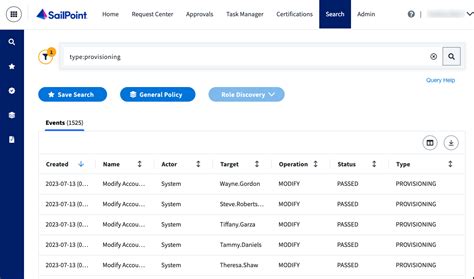 Monitoring Provisioning Sailpoint Identity Services