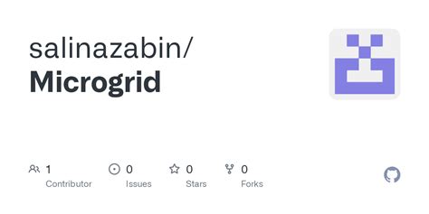 Github Salinazabin Microgrid