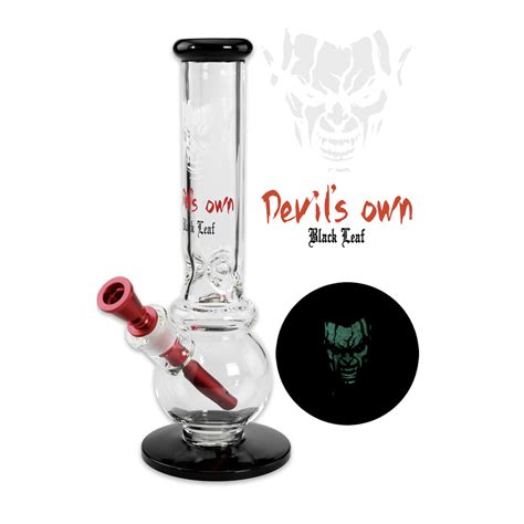 Bong In Vetro Ice Devils Own Green Weed Shop