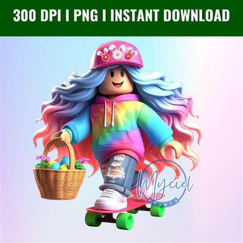 Roblox Easter Png Easter Day Png Trendy Roblox Png Cute Gamer Girl