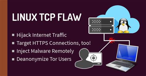 Linux TCP Un error permite a los hackers accesar al tráfico de