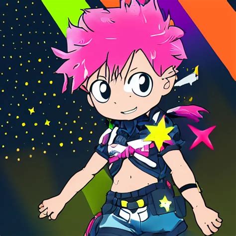 Stable Diffusion Prompt Cute Hero Girl With Pink Hair Prompthero