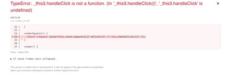 Add Proper Error Description In Tutorial · Issue 1867 · Reactjs React