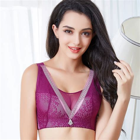 Bras For Women Soft Cup Wide Bra 48d 50d 52d Cotton Full Cup Underwear