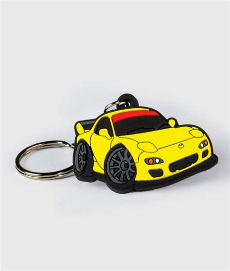 Mazda Rx7 Rubber Key Ring Mazda Rx7 Rx7 Mazda