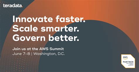 Teradata On Linkedin Awssummit