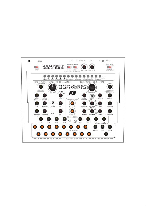 Manuale Analogue Solutions Impulse Command 42 Pagine