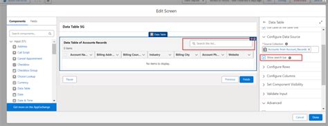 data table in salesforce flow salesforce geek