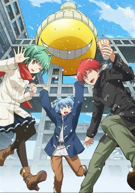 Korosensei Nagisa Kaede Karma Snowing Winter Assassination