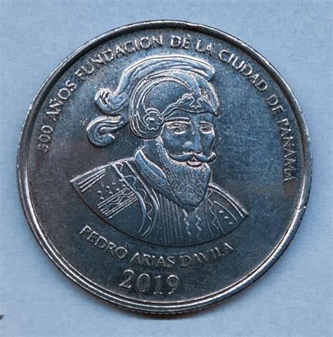 1 2 Balboa 2019 500 Years Of Foundation Of Panama City Republic