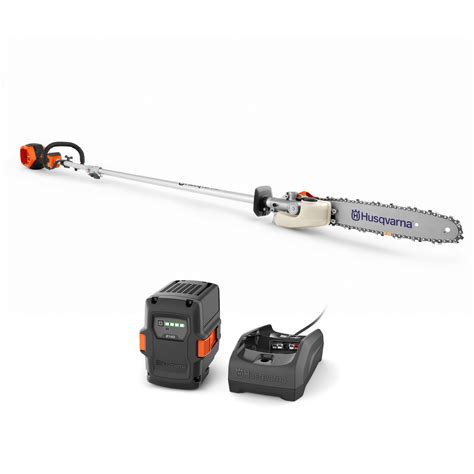 Husqvarna 330ikp 40 Volt 10 In 4 Ah Battery Pole Saw Battery And