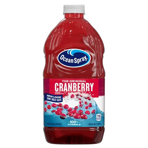 Ocean Spray Cranberry Juice Cocktail Reviews Ratings And Information