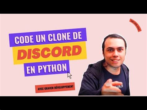 Apprends à coder un clone de Discord en Python avec Graven adatechschool