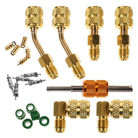 Worgeous 1 Set Mini Split Adapter Kit Air Conditioning Refrigeration System Conversion Adapter