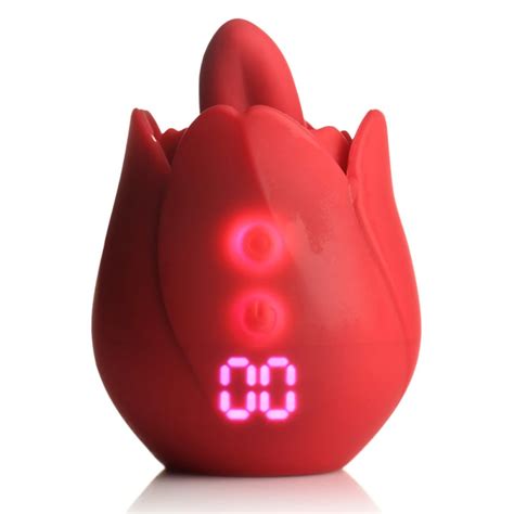 Rose Kisser Licking And Vibrating Digital Clitoral Stimulator