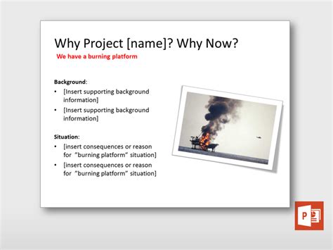 Burning Platform Slide