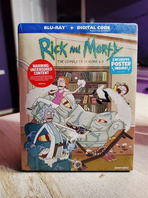 Rick And Morty Seasons 1 5 Box Set Now On Blu Ray And Dvd