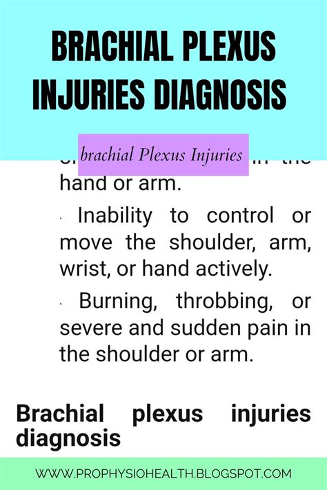 Brachial Plexus Injury Treatment Artofit