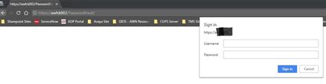 why is iis authentication windows displaying before ca pas duo mfa pvwa