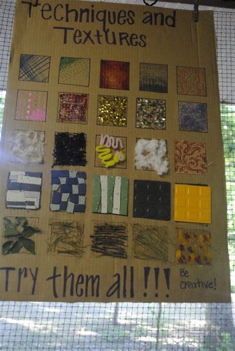 Texture Art Projects Art Lessons Elementary Art