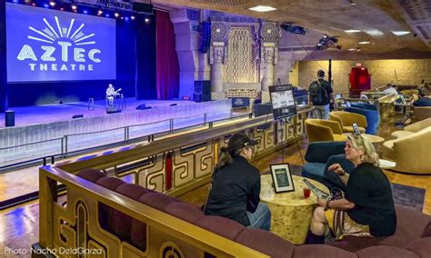 The Aztec Theatre Unveils New Premium Seating The Heart Sounds