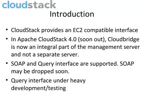 Cloudstack Ec2 Configuration Ppt