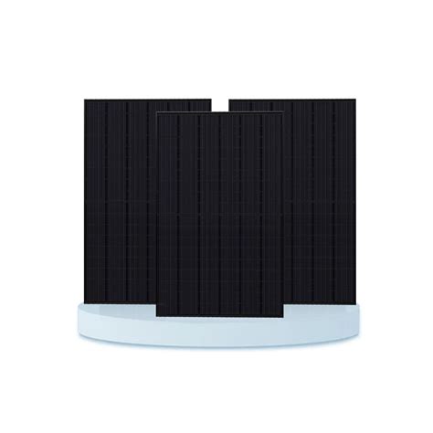 Supplier OEM PNG W W Mm Solar Panel Fully Black N Type Mono TOPCon Solar Module Online
