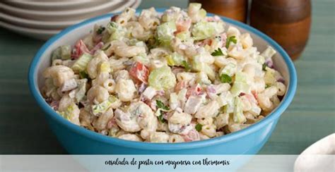 Salade de pâtes à la mayonnaise au thermomix