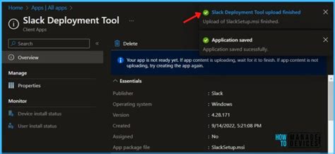 Deploy Slack Using Intune Msi Application Deployment Guide Htmd Blog