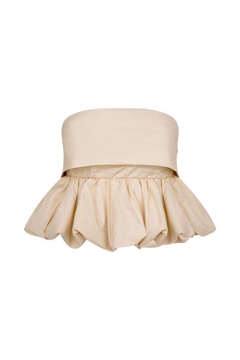 Amirah Midi Skirt Nude And Meshki