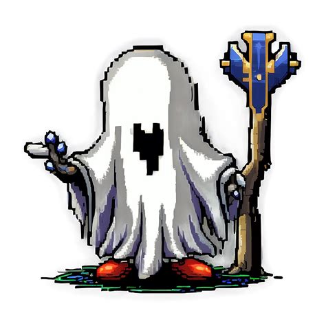 Download Pixel Art Ghost Png 50