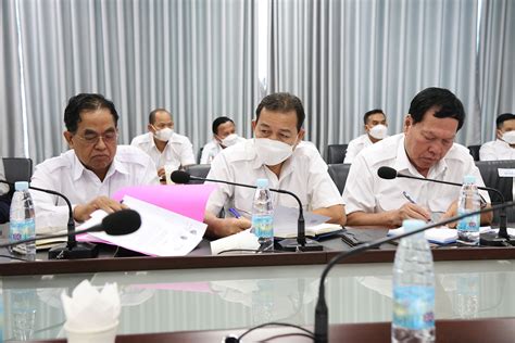 រូបភាពសកម្មភាព៖ ឯកឧត្តម សោម សូរីដា អគ្គលេខាធិការស្តីទី នៃ គ ជ ប