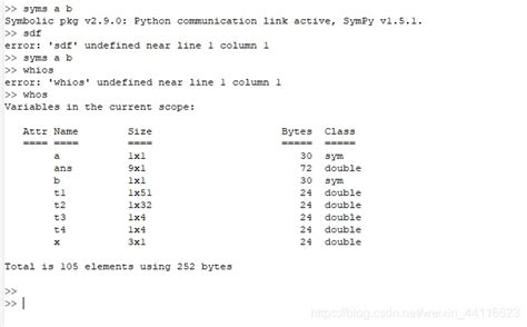 Octave上无法使用syms指令的解决办法syms需要symbolic Math Csdn博客