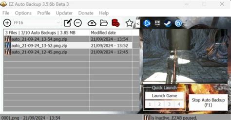 EZ Auto Backup V B Final Fantasy Mod