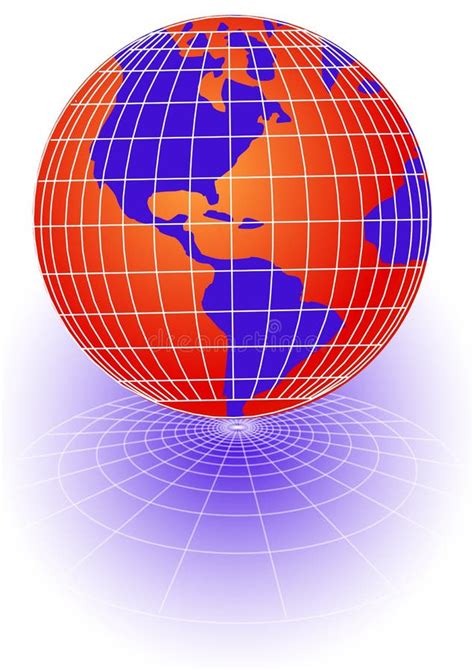 Wireframe Globe Stock Vector Illustration Of Economy 5053008
