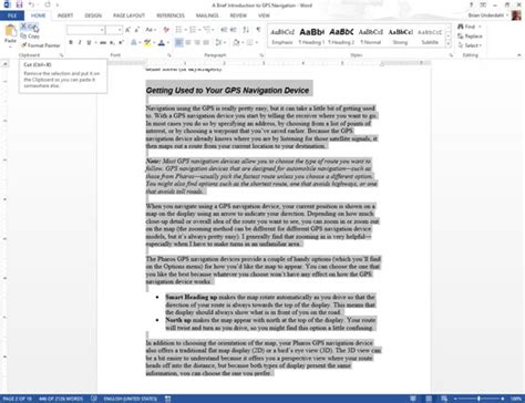 How To Split A Word 2013 Document Dummies